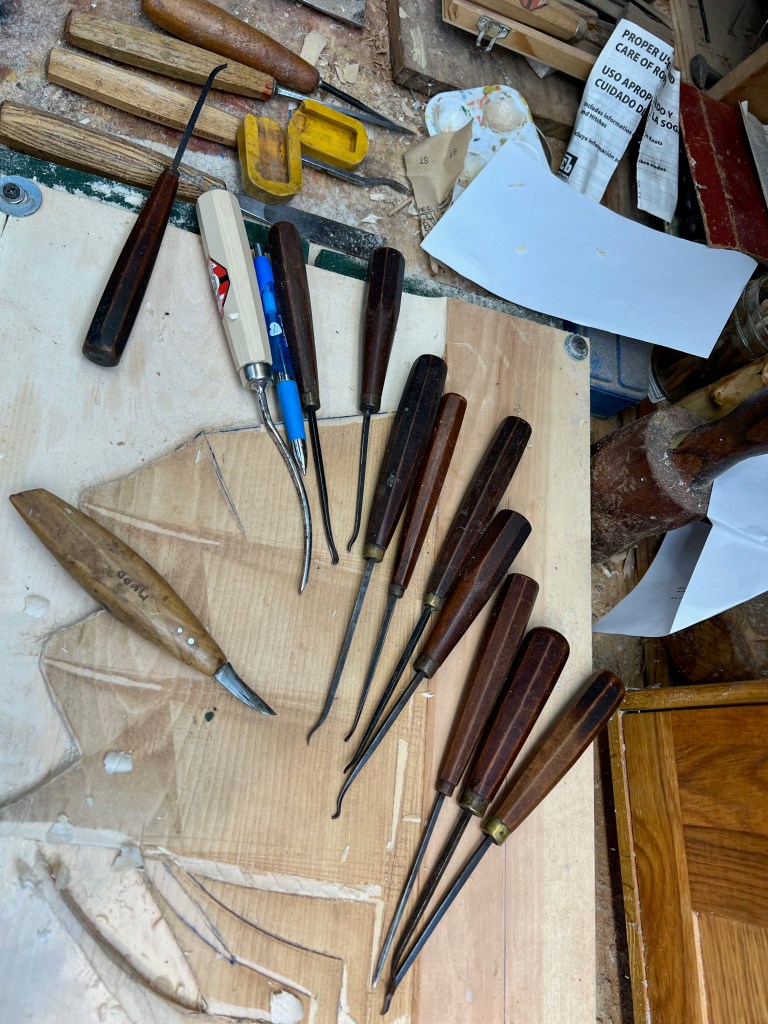More on Tools - Louis N. Carreras, Woodcarver